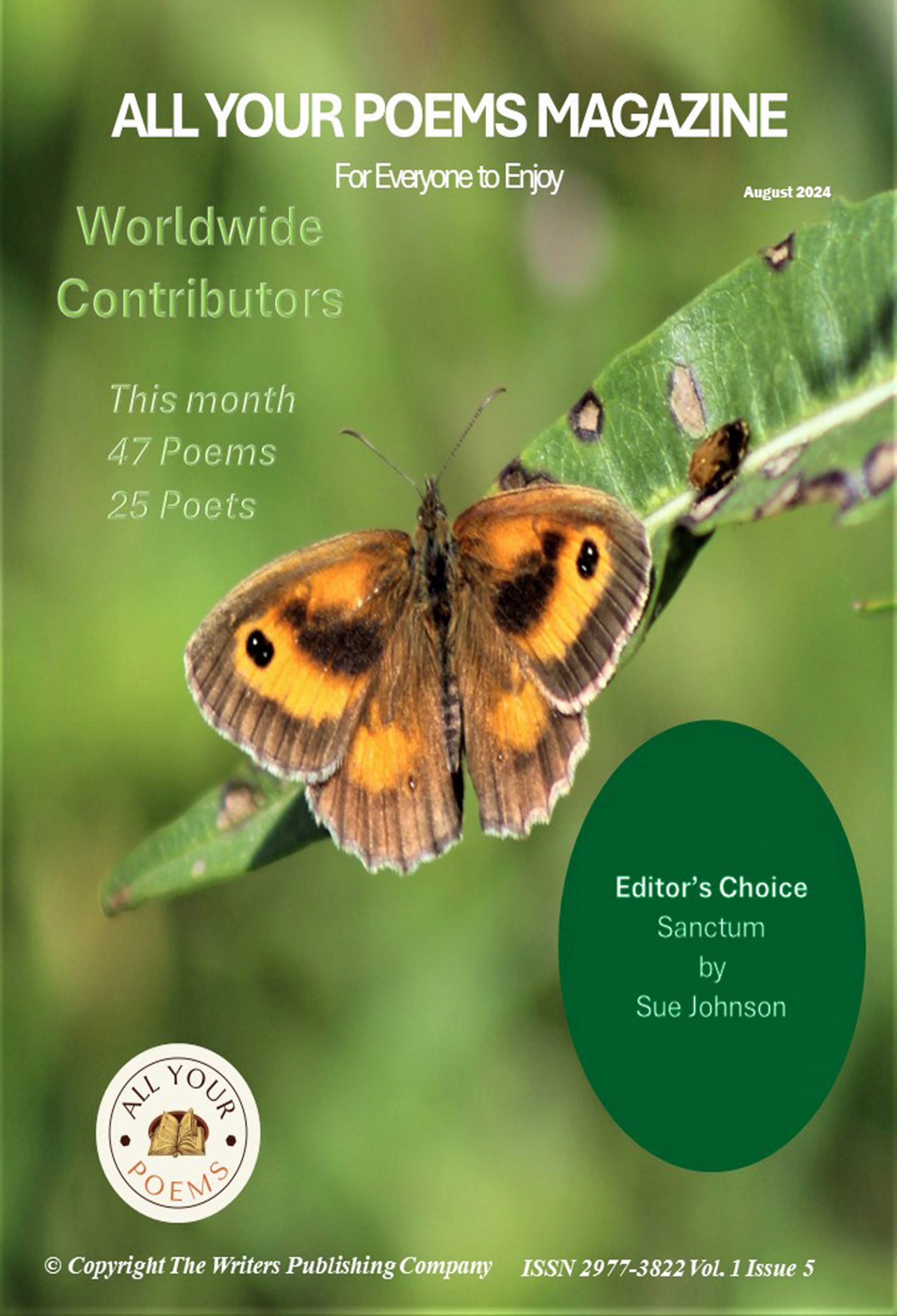 All Your Poems Magazine - August Edition - All Your Stories and Poems ...